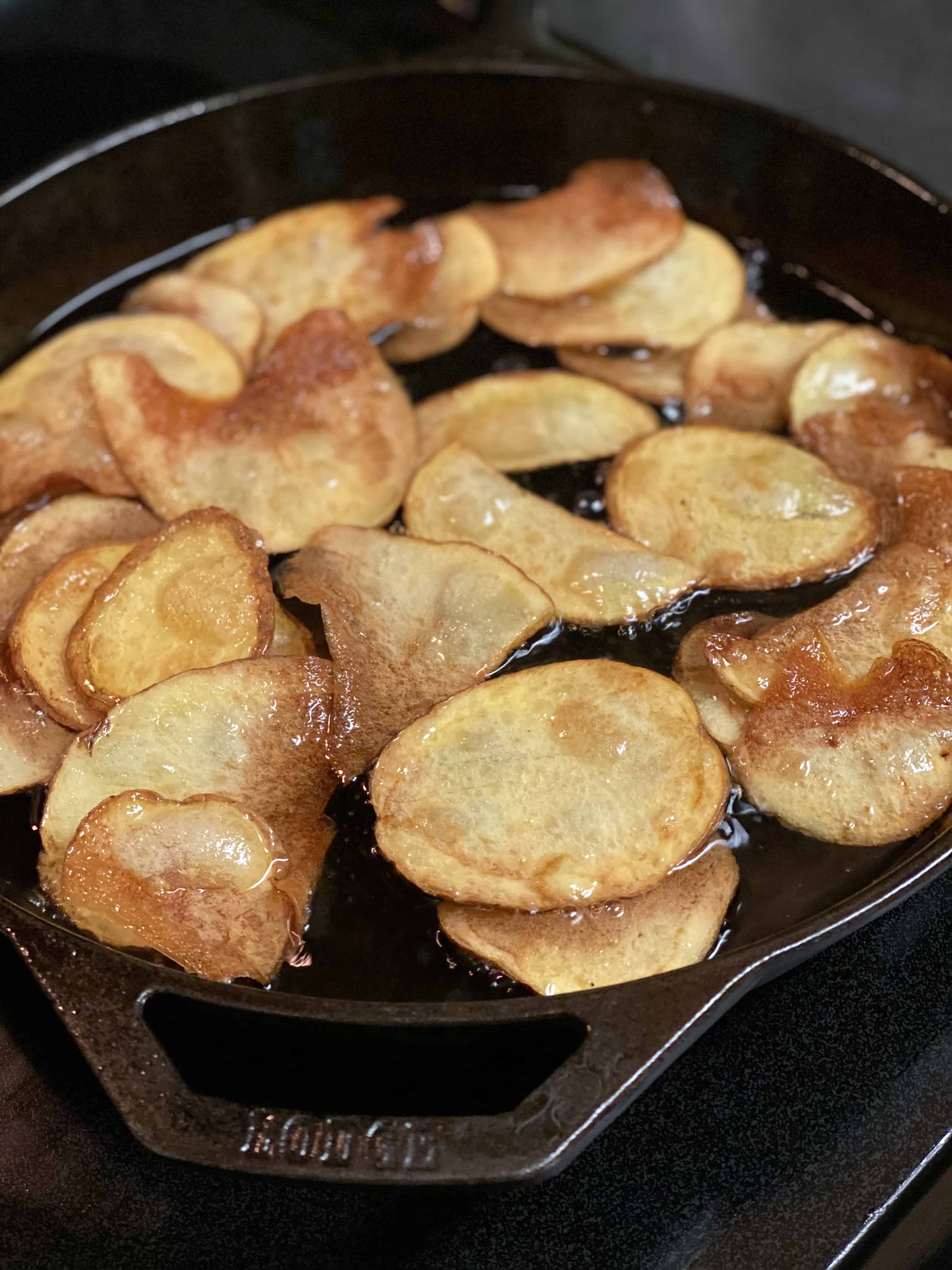 HOMEMADE CAJUN POTATO CHIPS | SNACKS | SIDE DISH