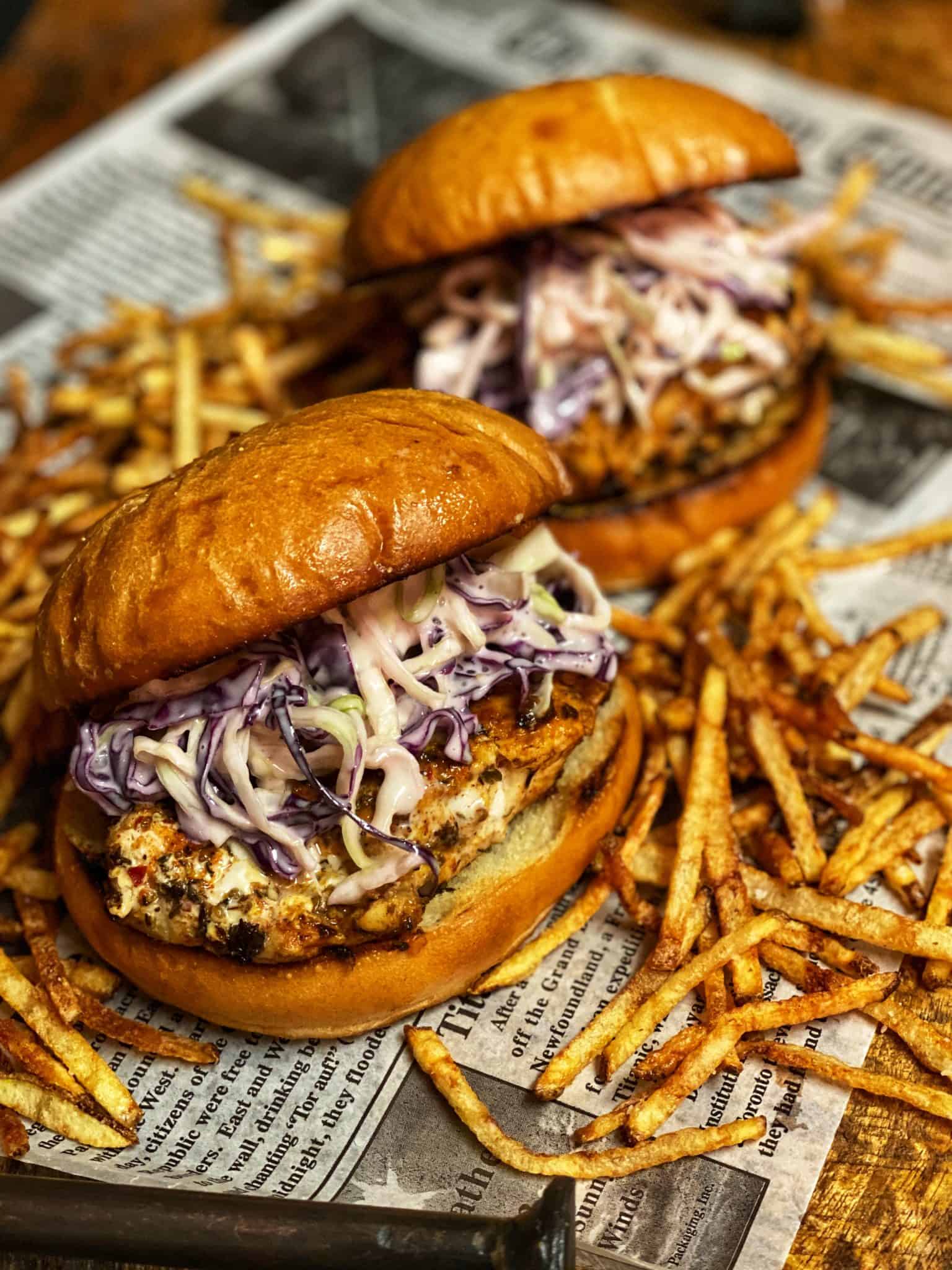 BLACKENED GROUPER SANDWICH | FISH | FISH AND CHIPS