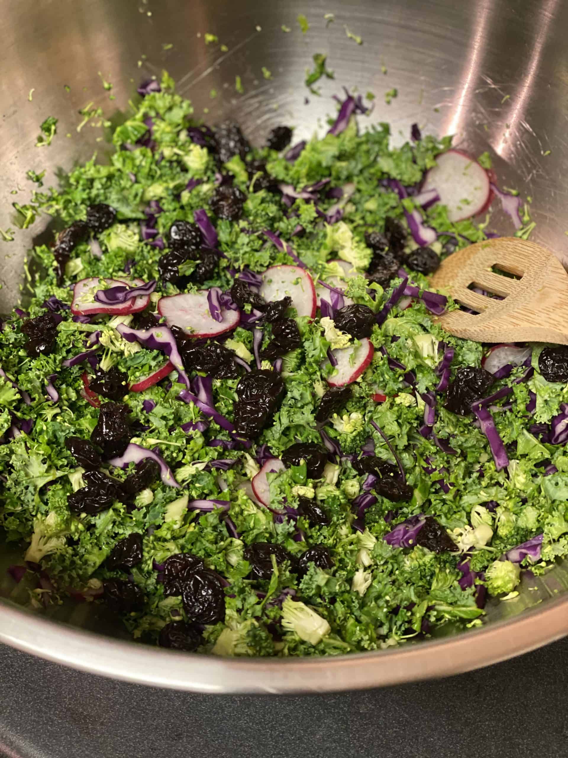 ASIAN KALE SALAD | HEALTHY FOOD | FRESH VEGETABLES