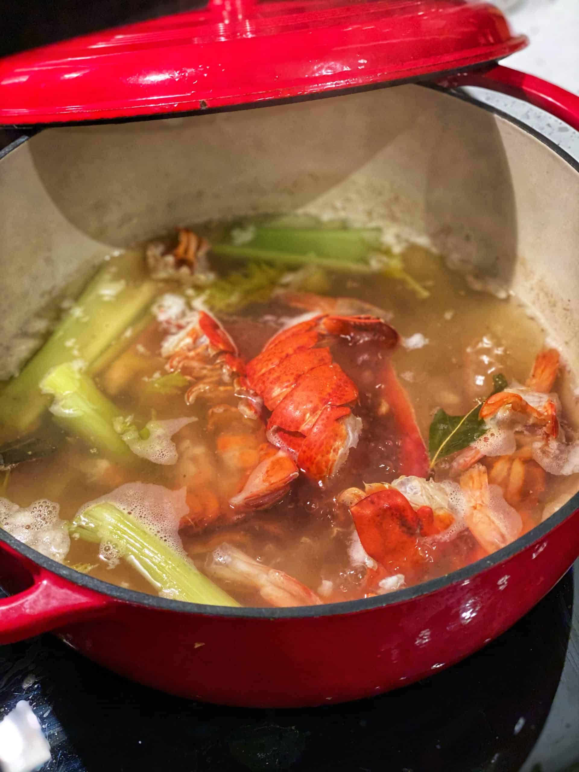 CREAMY LOBSTER BISQUE | SOUP | SEAFOOD | LOBSTER