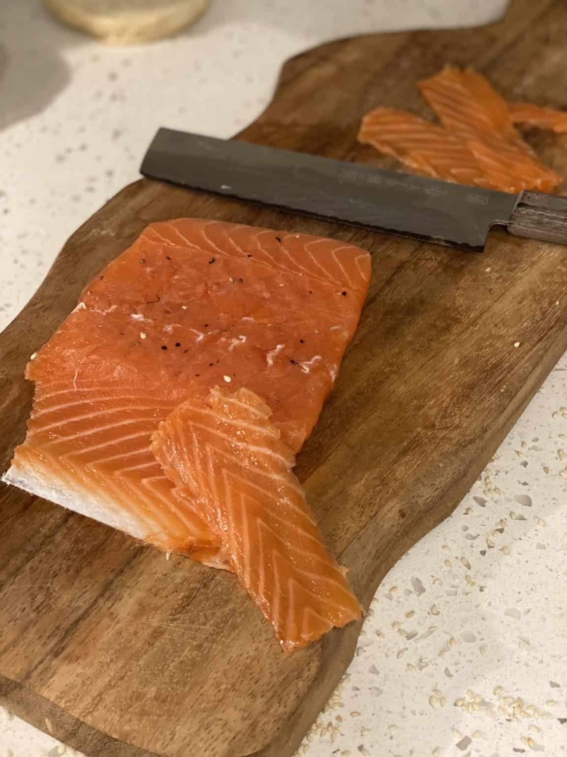 GRAVLAX AND BAGELS | BREAKFAST AND BRUNCH | SALMON