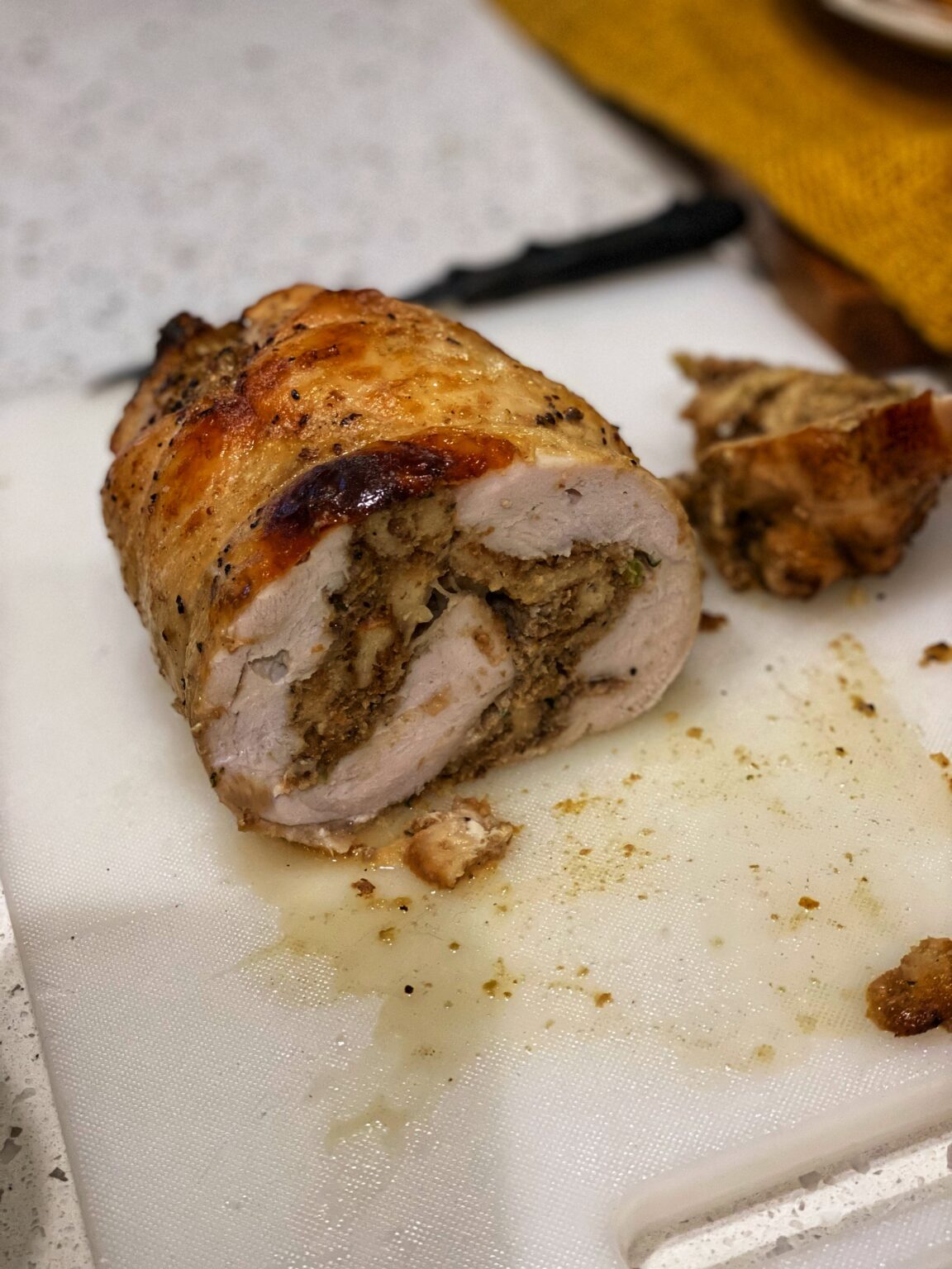 Stuffed Roasted Turkey Breast | Charlotte Fashion Plate