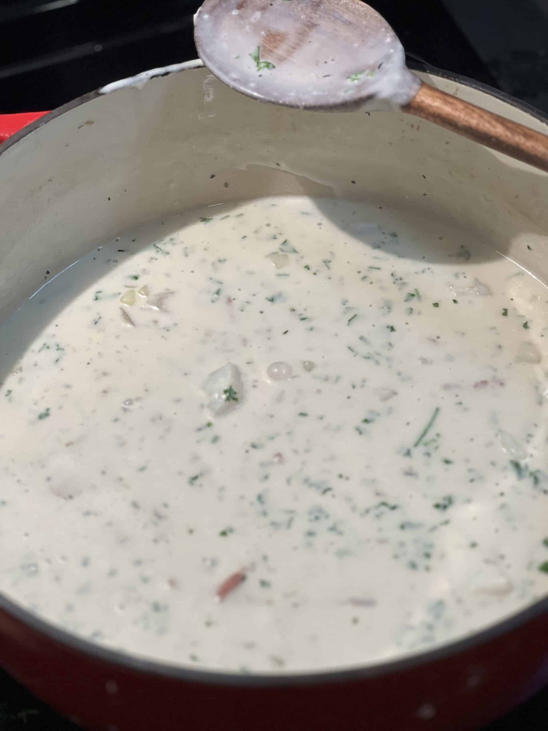 Seafood and Corn Chowder | Charlotte Fashion Plate