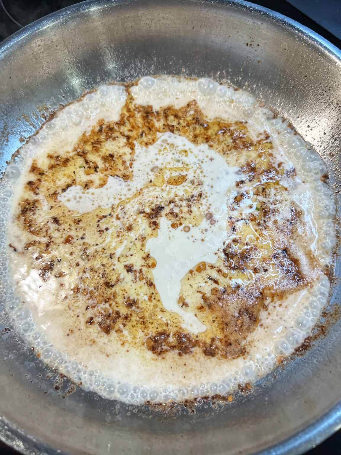 Scallops with Sambuca Cream Sauce | Charlotte Fashion Plate